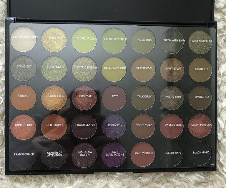 Morphe 35M Boss Mood Palette review - A Woman's Confidence
