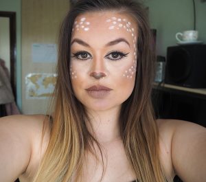 Halloween 2019: Deer makeup look - A Woman's Confidence