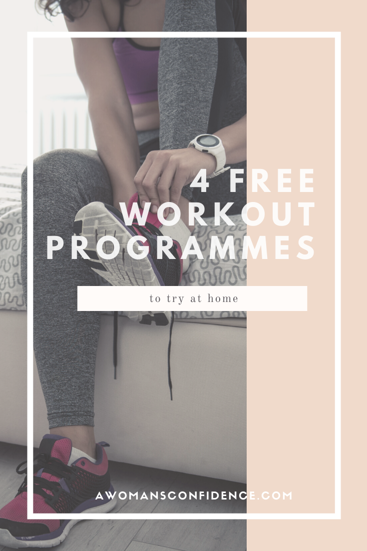 4 amazing free workout programmes to do at home - A Woman's Confidence