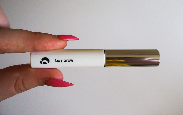 The best fluffy brows: Glossier Boy Brow before and after - A Woman's ...