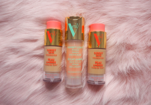 Veil Cosmetics Sunset Skin Liquid Foundation and Sunset Light Primer ...